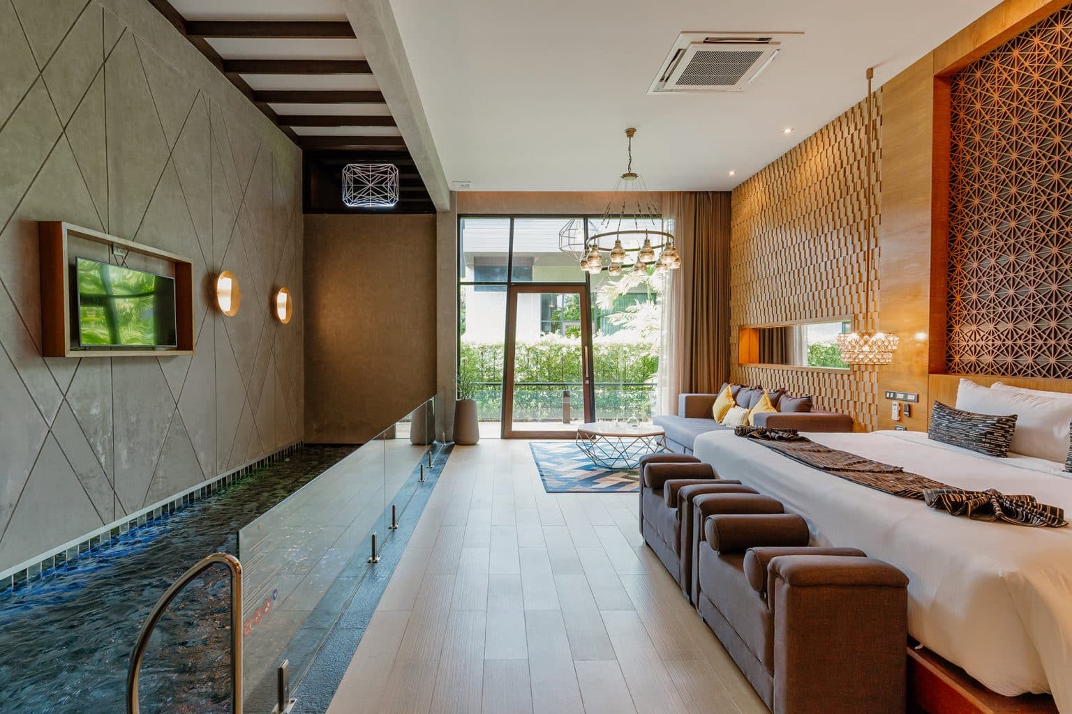 【芭堤雅 Pool Villa 酒店】房內有私人泳池，仲有露天大泳池及水上遊樂場！ | RunHotel 搵酒店